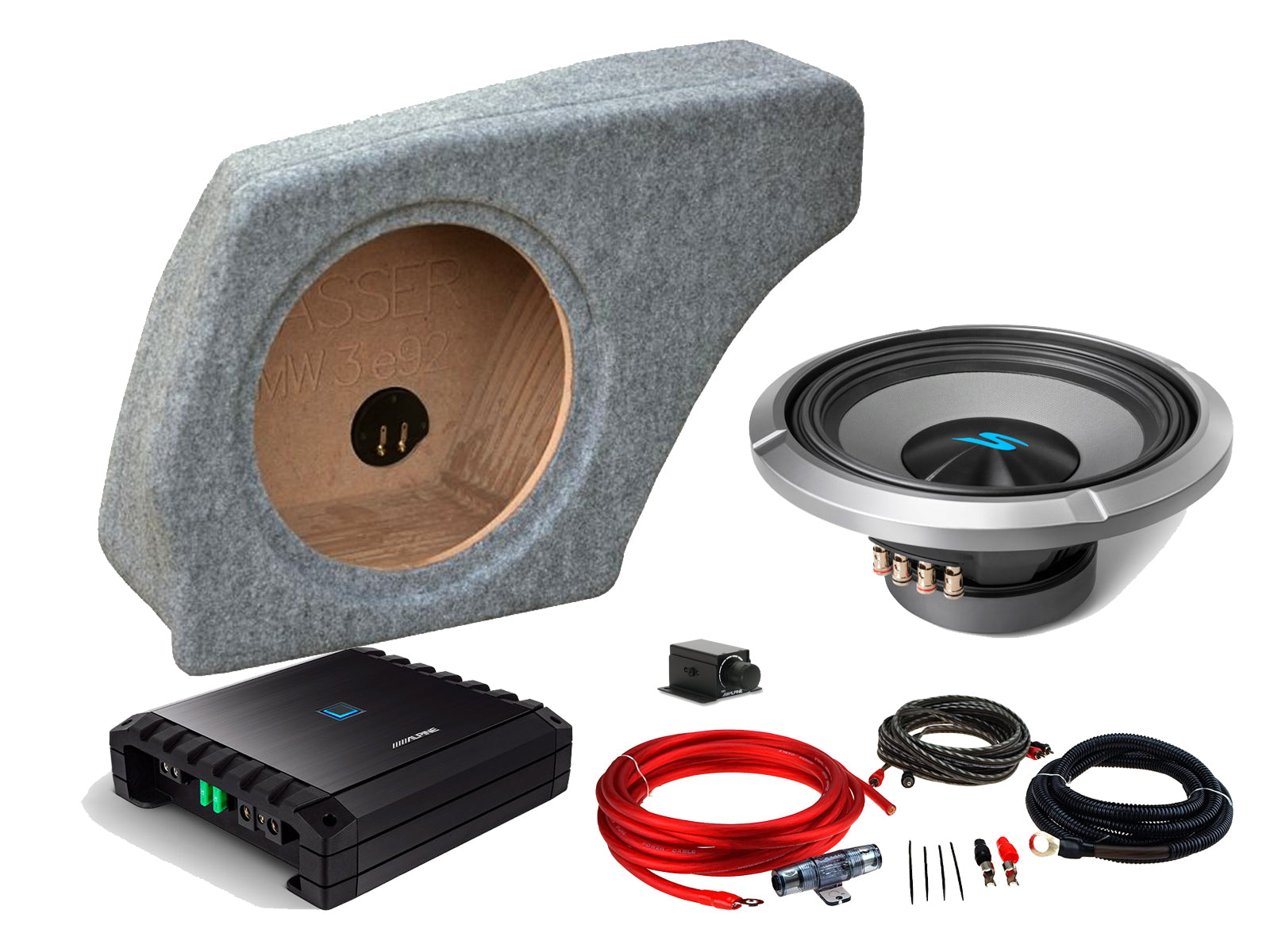 BMW E92 CUSTOM FIT SUBWOOFER TYPE 1 – EVELEN